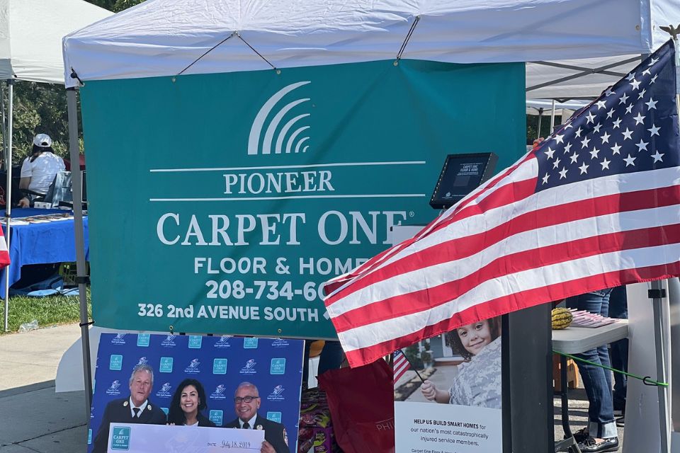 Pioneer Carpet One Tips Their Hats for Hero Homes | Carpet One Floor & Home